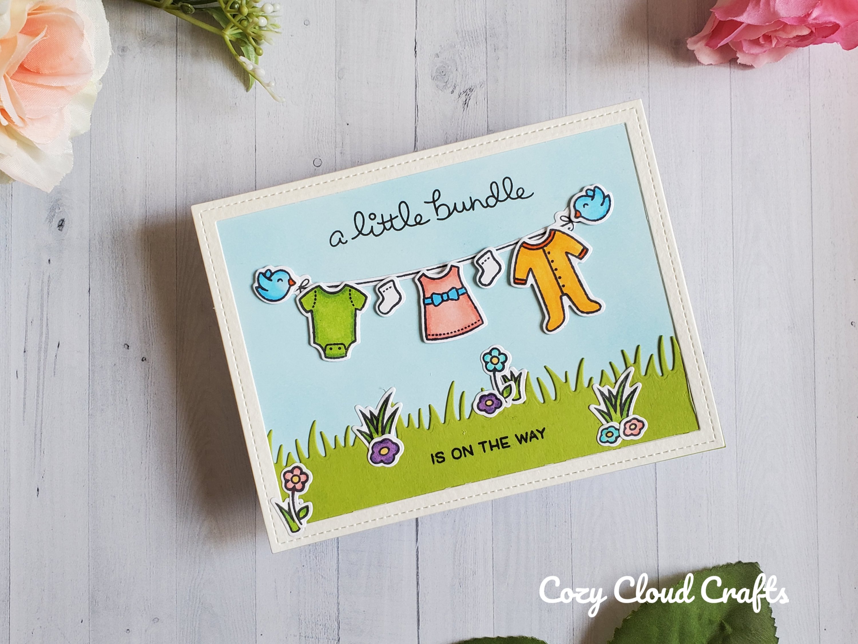 A simple baby card