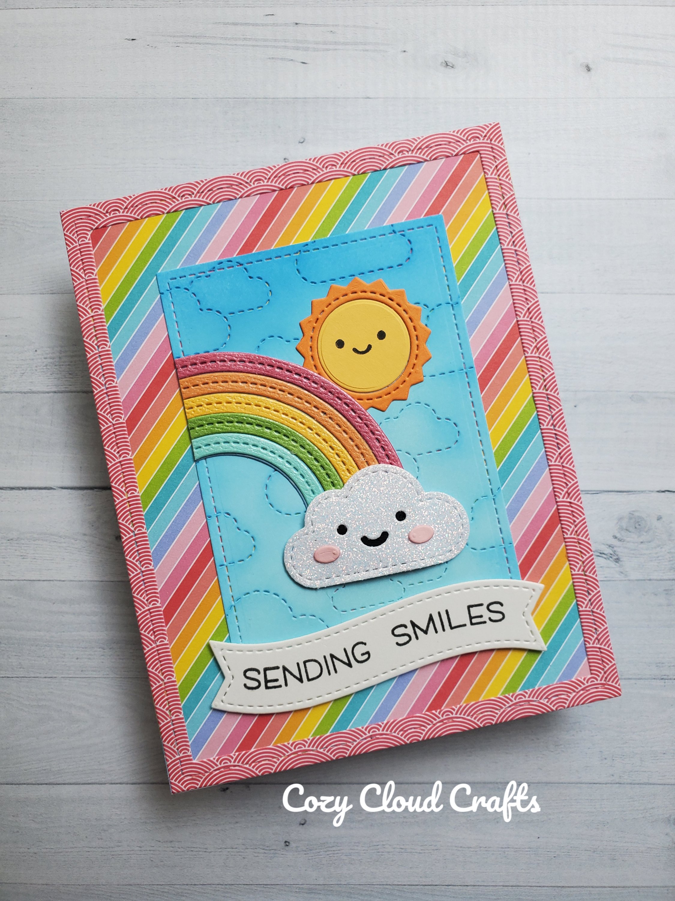 A Very Rainbow Card