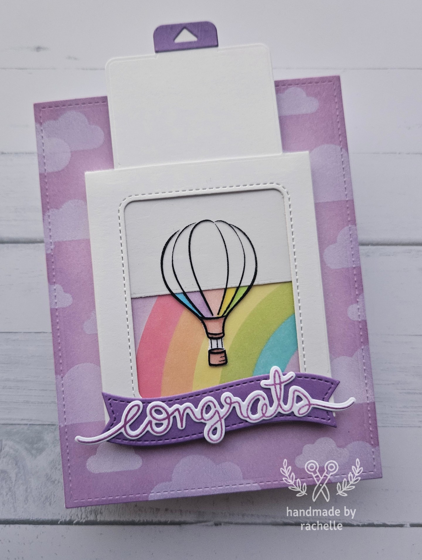 Magic Color Slider Retirement Card
