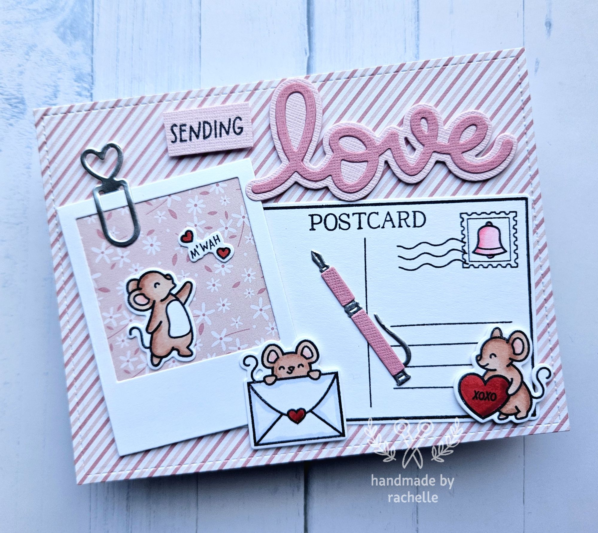 Valentine Mice, Little Letter, & Paper Clips
