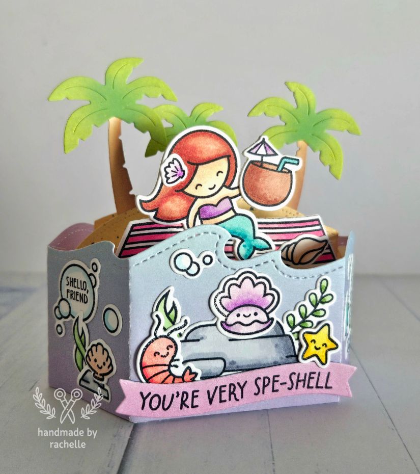 Platform Pop Up Palm Tree Insert & Platform Pop Up Wave Wrap Around