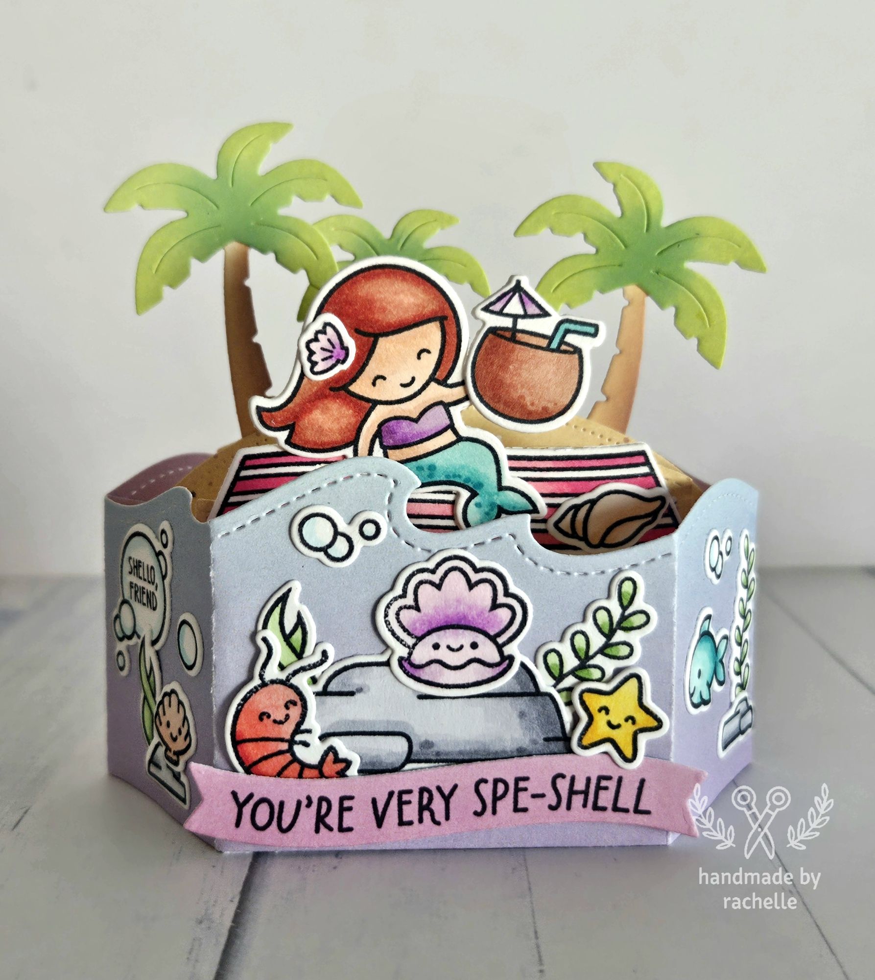Platform Pop Up Palm Tree Insert & Platform Pop Up Wave Wrap Around